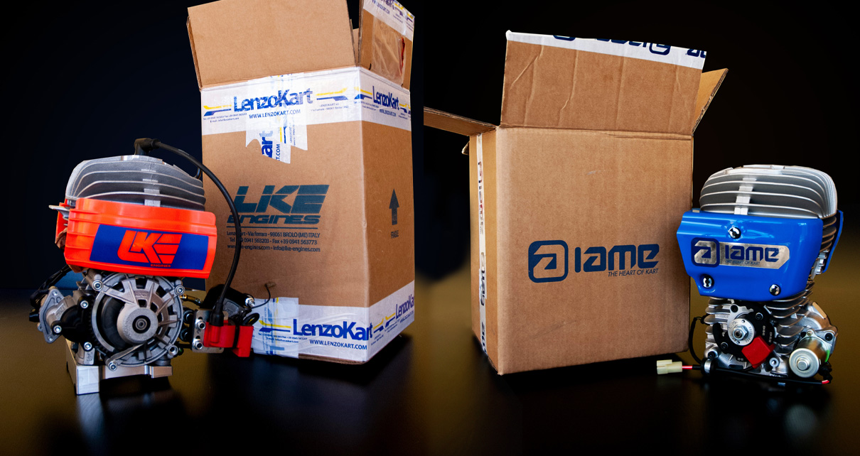 IAME and LKE engines available for the EKS racing team | Eks Kart Business