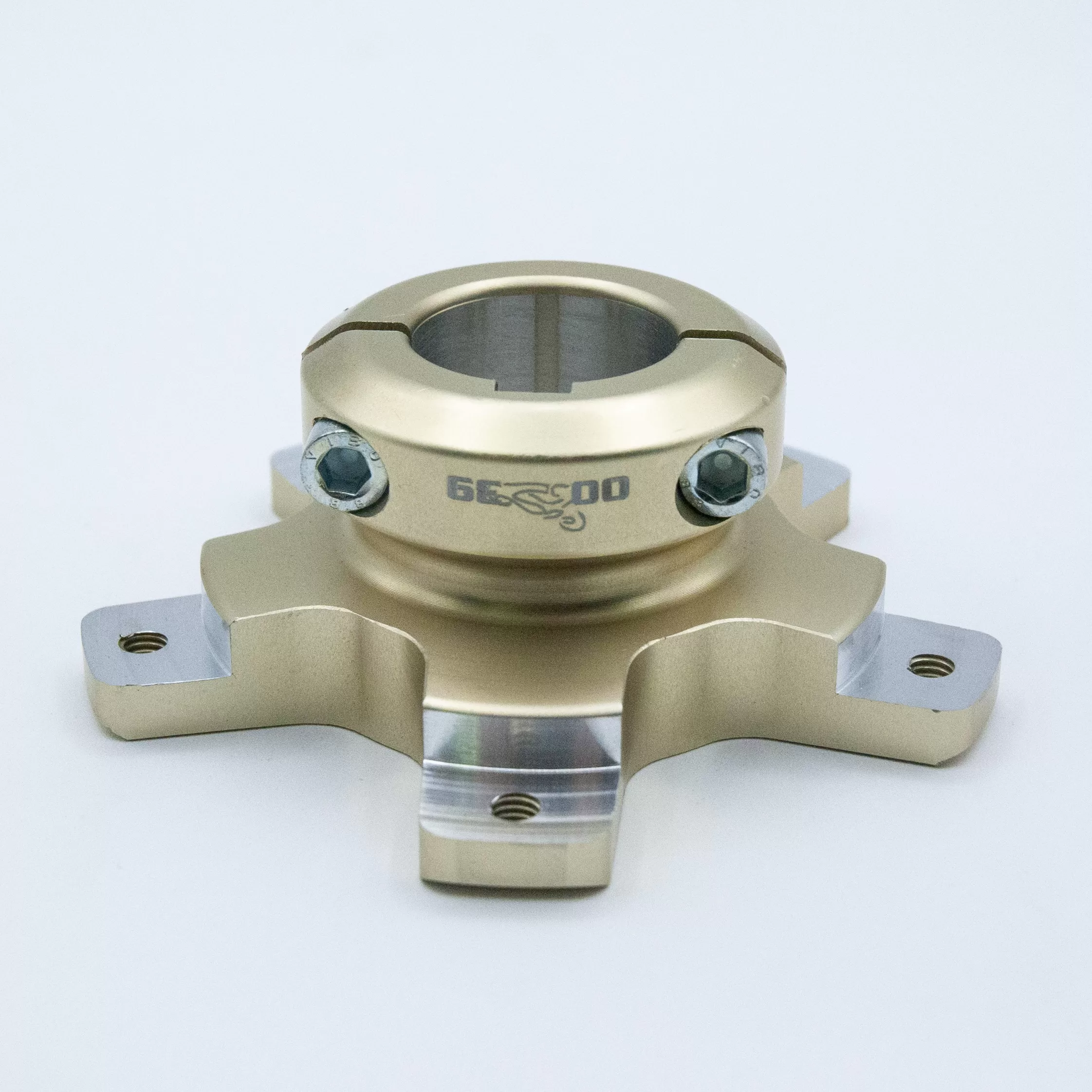 SHARK034 - DISC CARRIER D.30 GOLD ALUMINIUM | Eks Kart Business
